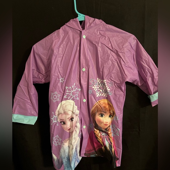 Disney | Jackets & Coats | Elsa And Anna Disney Raincoat | Poshmark